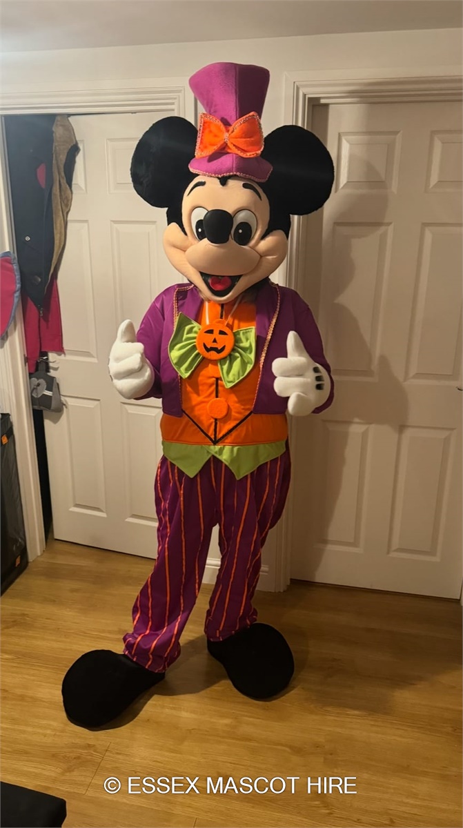 Halloween Mickey Mouse - Hire in Essex | ESSEX MASCOT HIRE