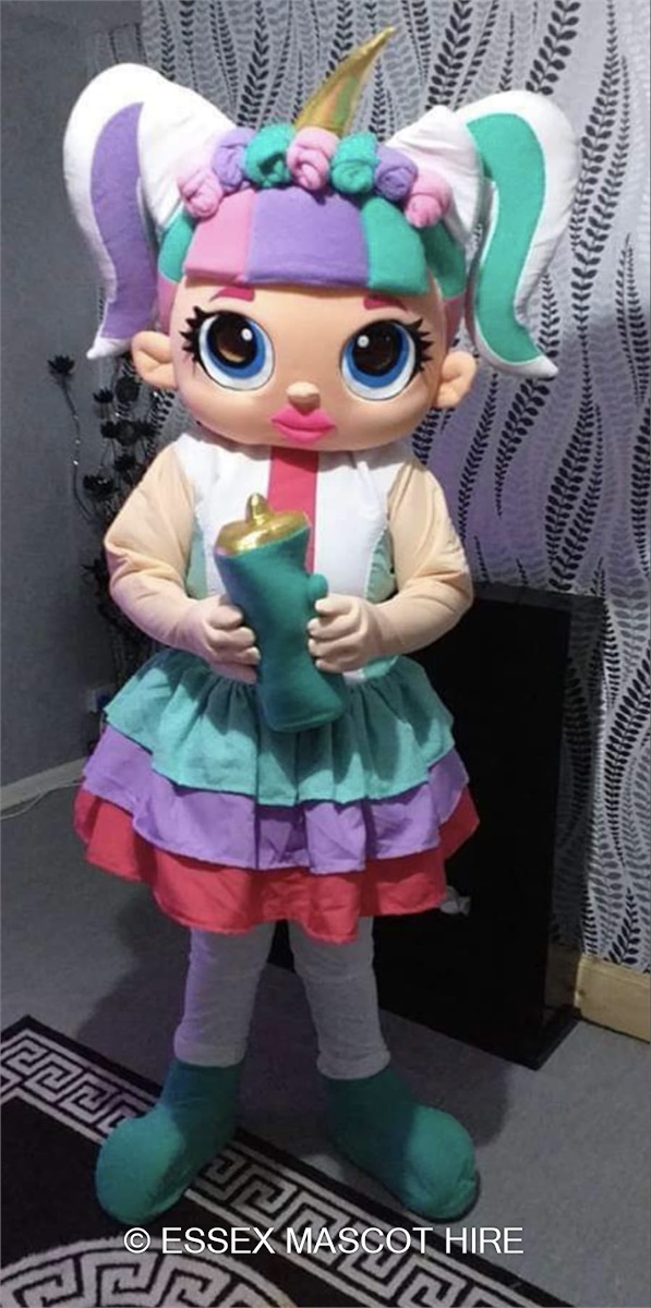 LOL Surprise Unicorn Mascot - Hire in Essex | ESSEX MASCOT HIRE