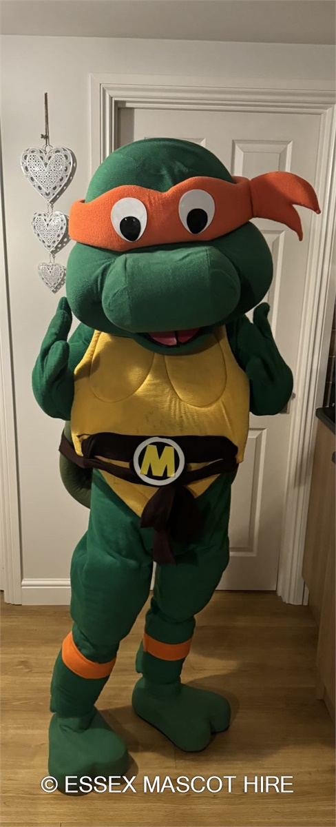 Turtle Mascot Hire - Hire in Essex | ESSEX MASCOT HIRE